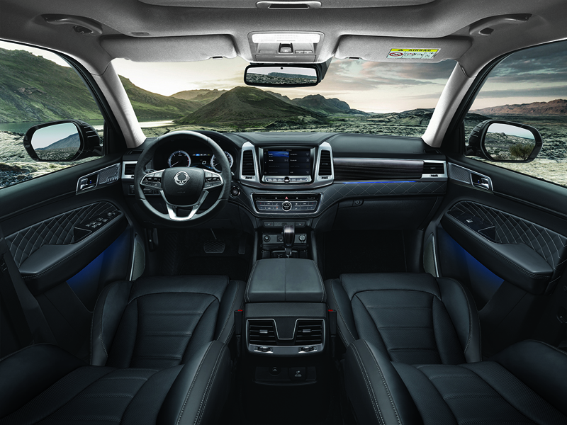 SsangYong lanzara este otoño la cuarta generación del modelo Rexton